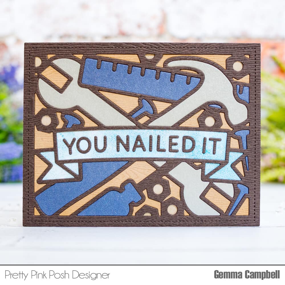 Tool Background Die – Pretty Pink Posh LLC