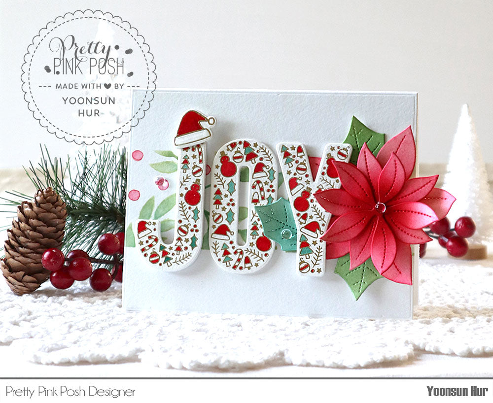 Joy Stamp Set – Pretty Pink Posh LLC
