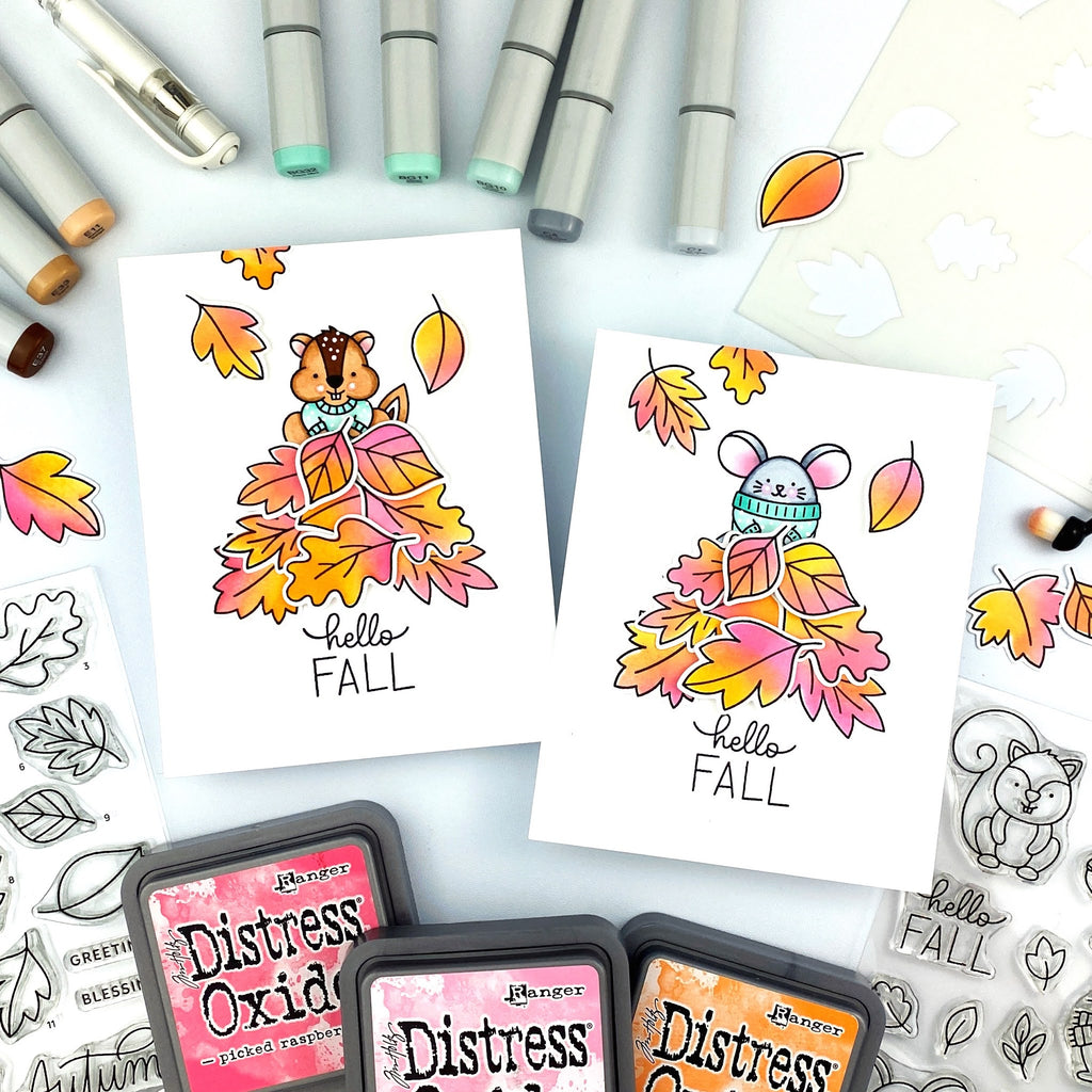 Cozy Fall Critters Stamp Set – Pretty Pink Posh LLC