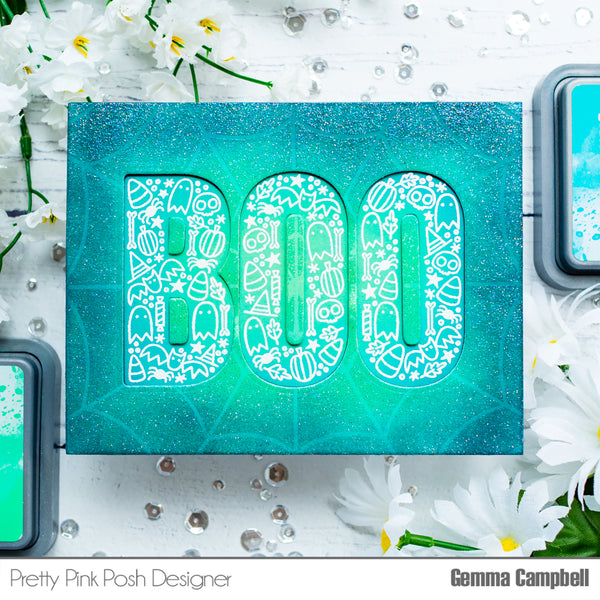 Boo Stamp Set – Pretty Pink Posh LLC