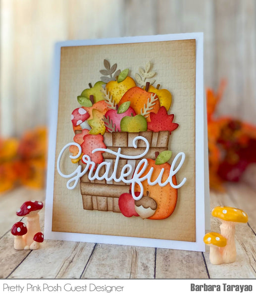 Fall Basket Dies – Pretty Pink Posh LLC