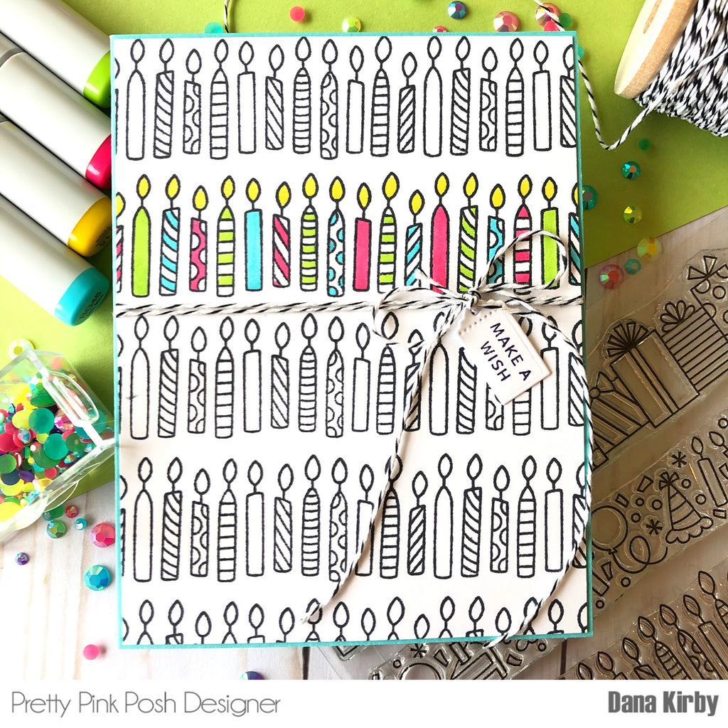 Birthday Borders Stamp Set – Pretty Pink Posh LLC